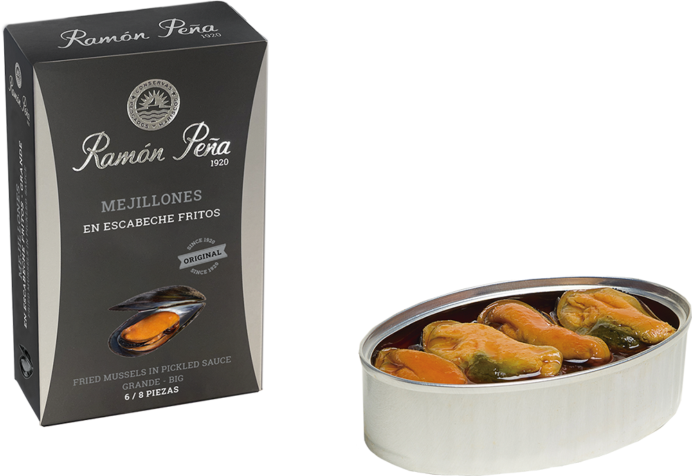 Mejillones en escabeche - conservasramonpena.com